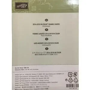 Stampin' Up! | Office | 40 Embellishments 5 Colors 2 Size Disc Hearts ...